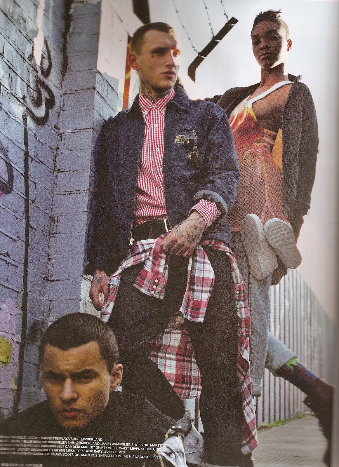 d1 Model Management: Jack Wright and Racquel Smith in WAD Magazine