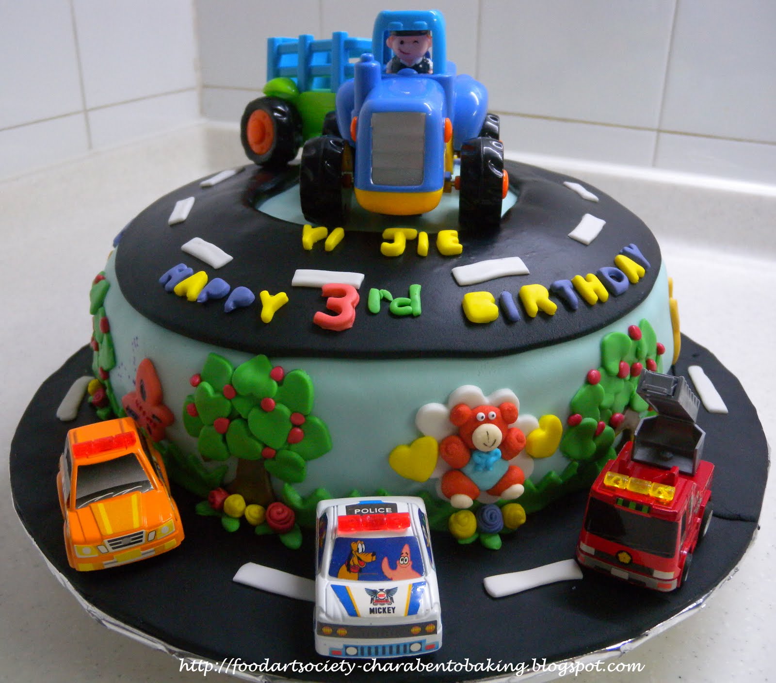 Food Art Society - Charabento & Baking: Transportation Cake
