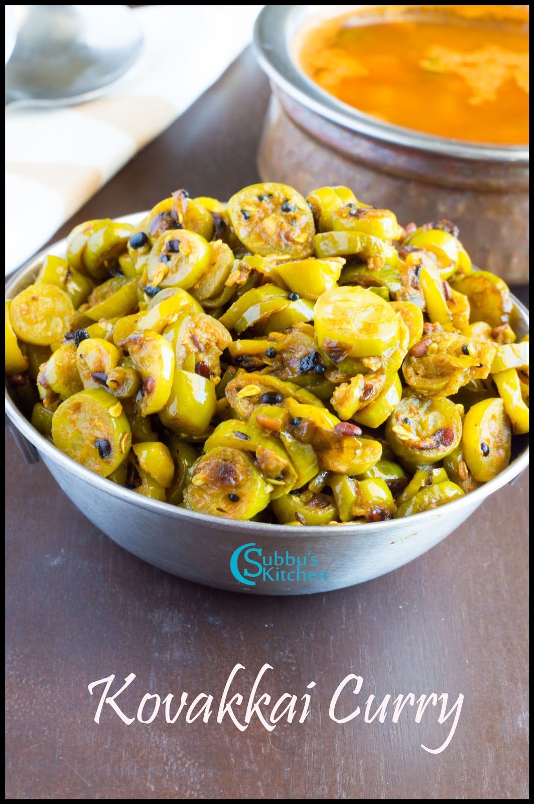 Kovakkai Curry - Subbus Kitchen
