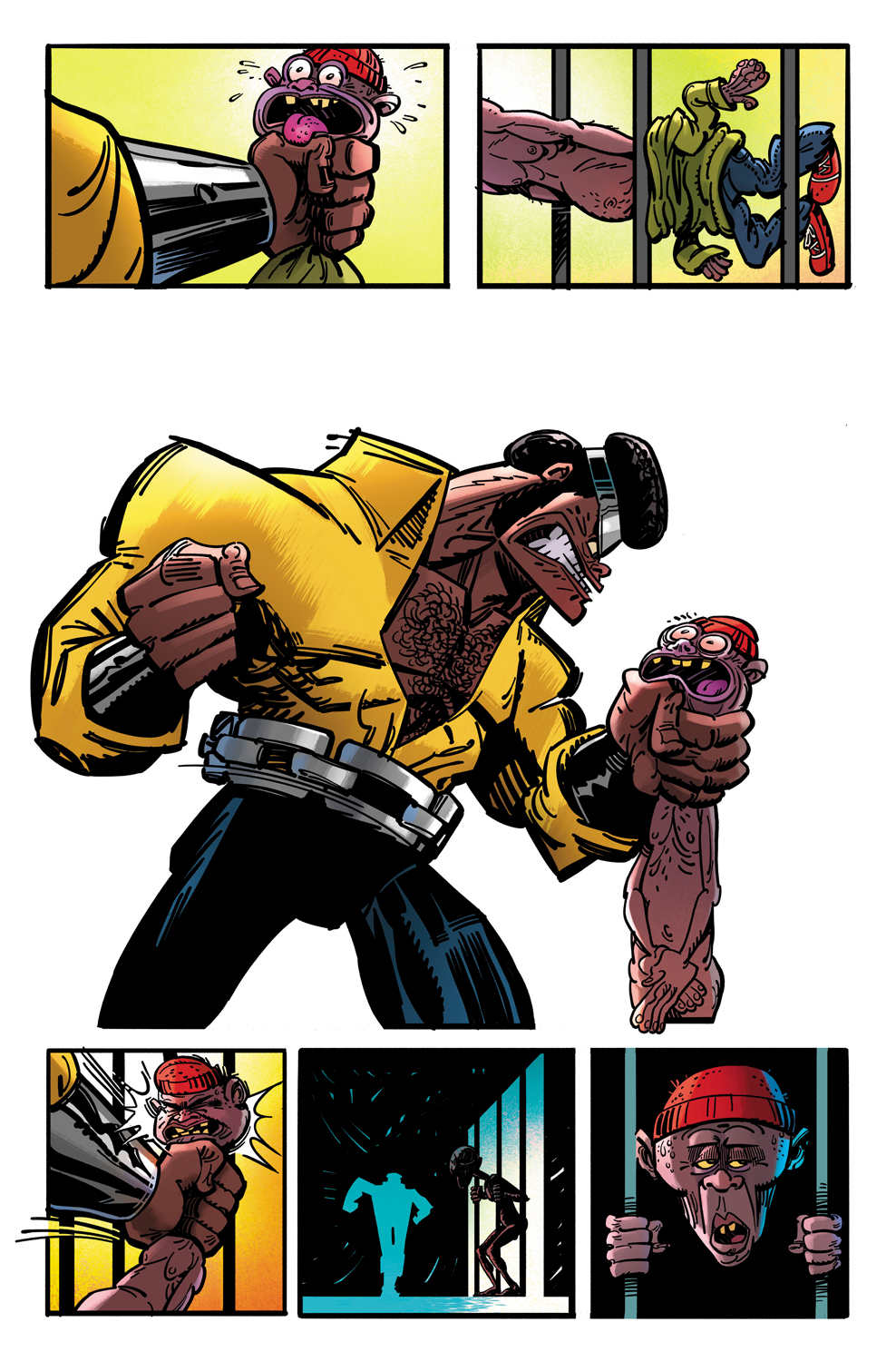 ghettoManga: The upcoming Genndy Tartakovsky comic CAGE points to ...