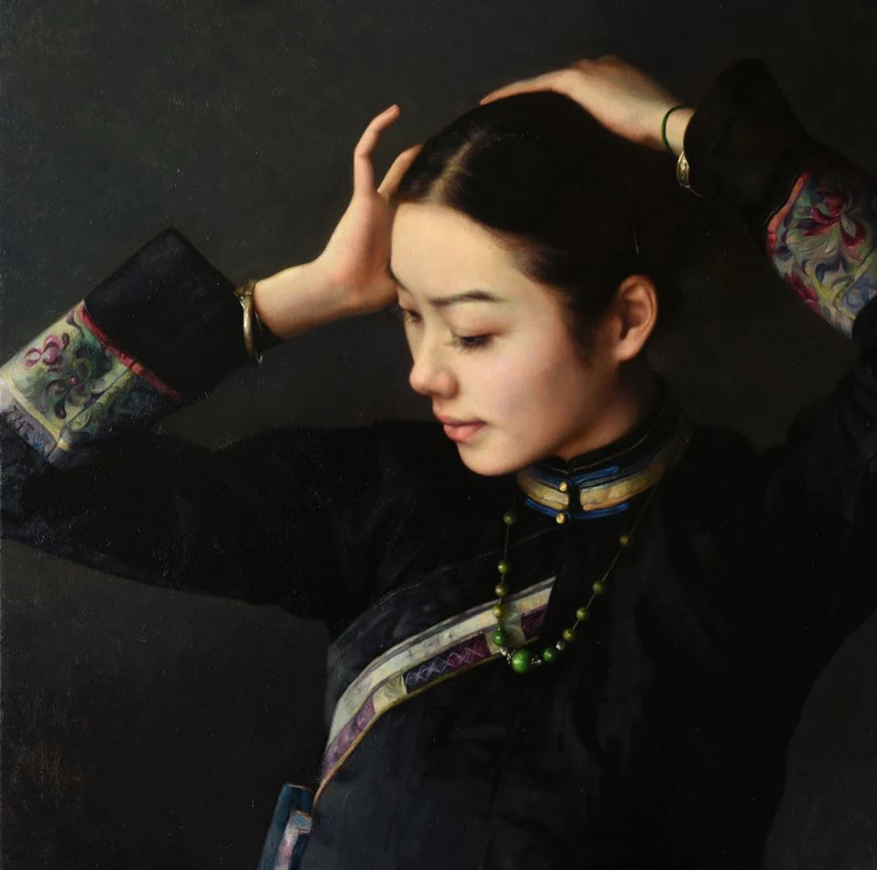 Zhao Kailin 赵开霖, 1961 | Figurative /Portrait painter | Tutt'Art ...