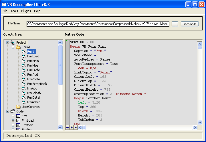 Vb decompiler pro crack - moziowa