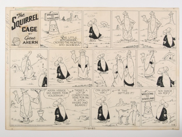 Screwball Comics: Nov Shmoz Ka Pop? Gene Ahern's Mysterious Foozland in ...