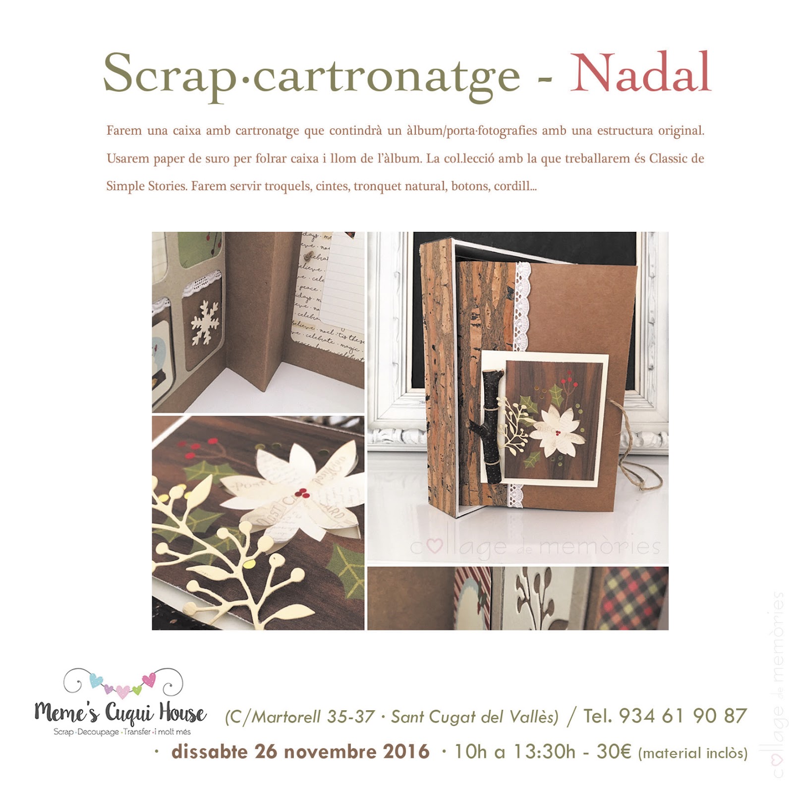 · Collage de memòries ·: PROGRAMACIÓN DE TALLERES