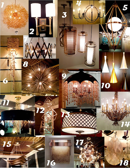 The Kitchen Sink: Lighting Trends 2013: Gilded style