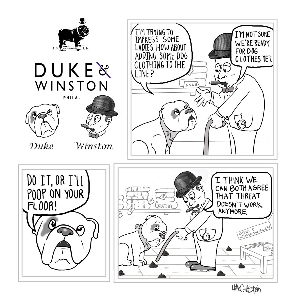 The Adventures of The Duke & Sir Winston.