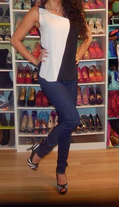 A-Touch-of-Insolence: Look book #1 - Black & White avec Océane en Guest ...