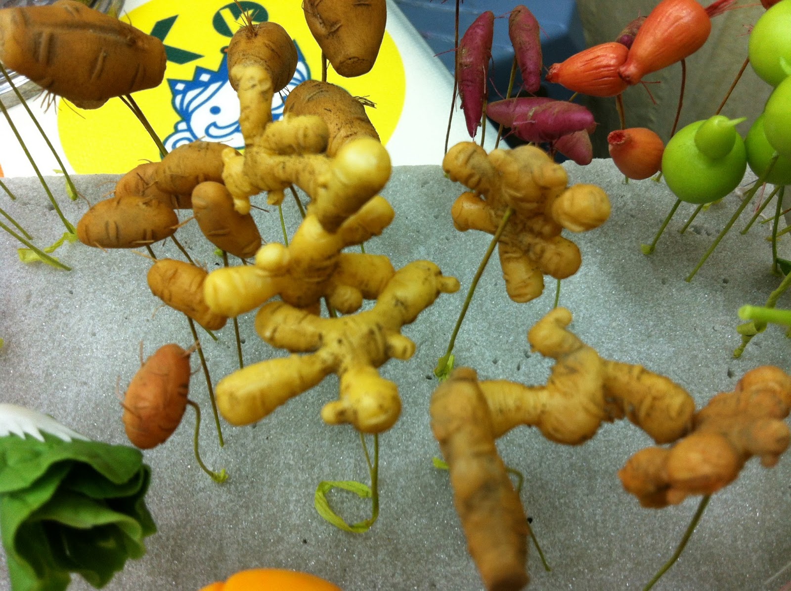 My Paper Clay Projects: My Miniature Vegetables