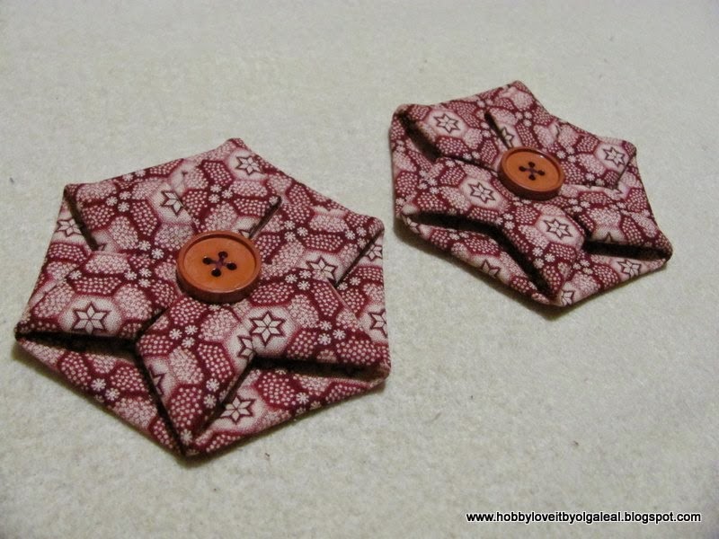 HOBBY LOVE IT by Olga Leal: TECNICA DE ORIGAMI EN TELA: MONEDERO VINTAGE