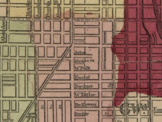 RootDig.com: Chicago Fire Map From 1871