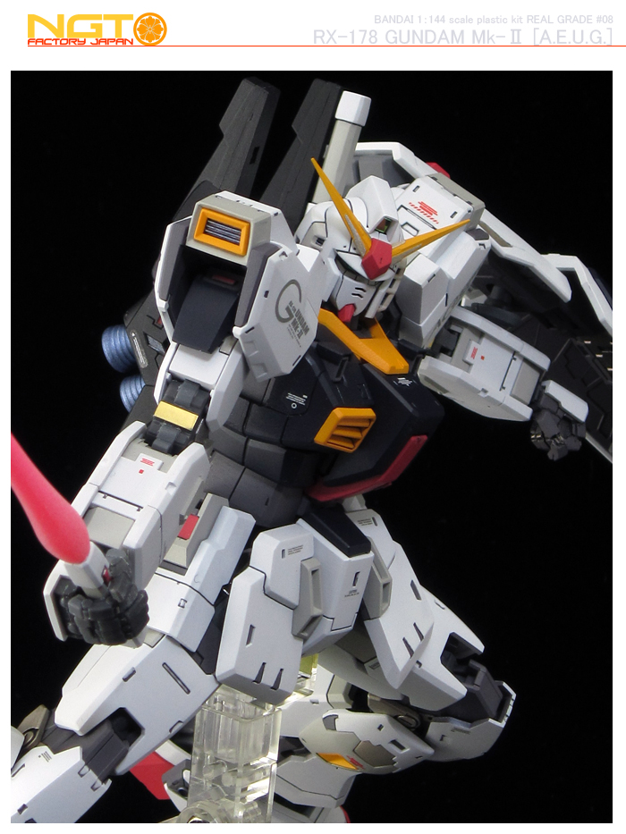 GUNDAM GUY: RG 1/144 Gundam Mk-II A.E.U.G.- Painted Build