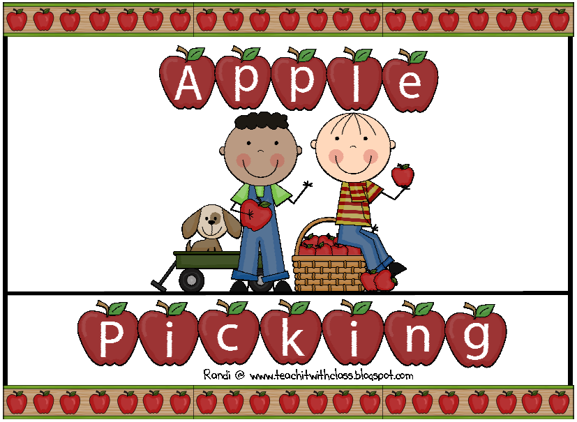 Teach it With Class: Apple Picking Freebie