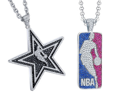 The Luxuriest Moment: NBA Diamond Jewelry blings up the passion for ...