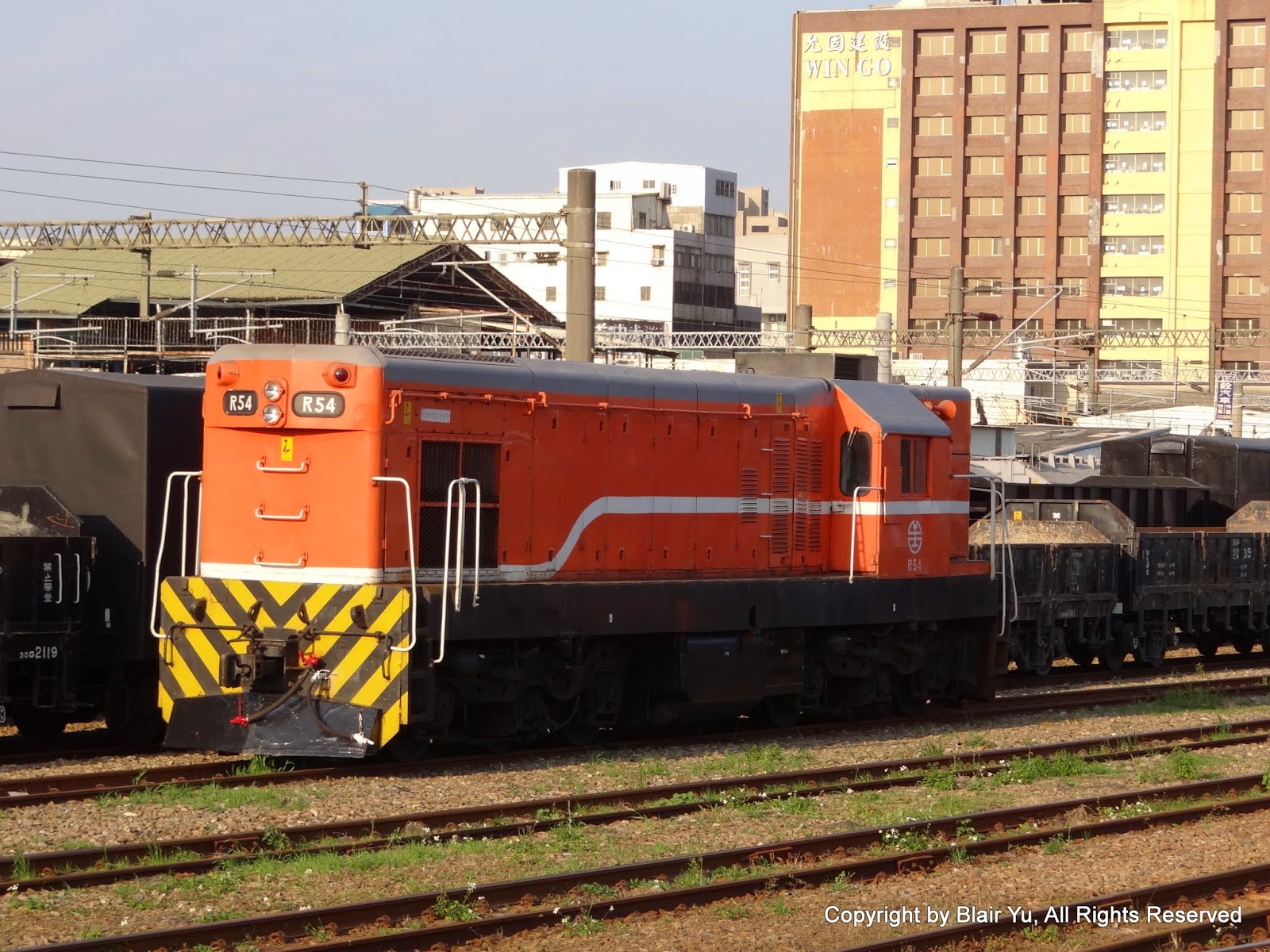 Blair's 鐵道攝影: R54柴電機車 / TRA R54 Diesel-electric Locomotive
