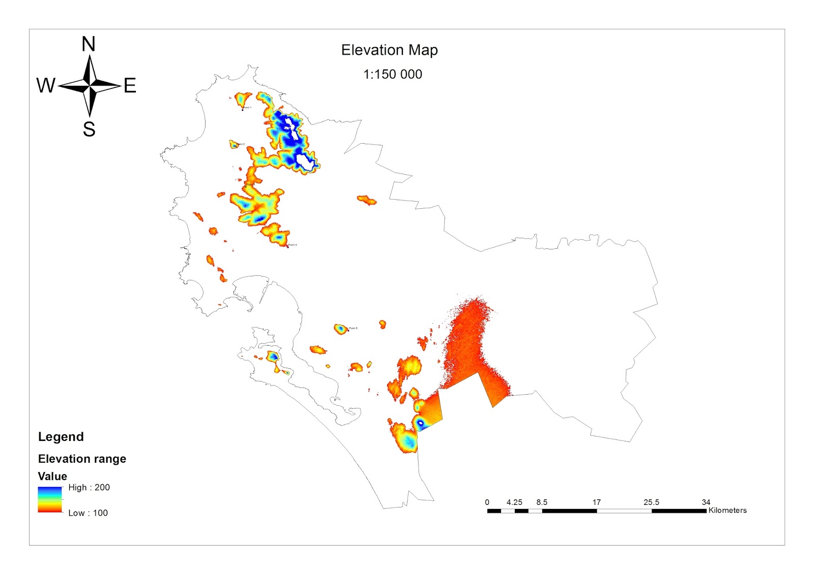 GIS Project 2016: Elevation Maps