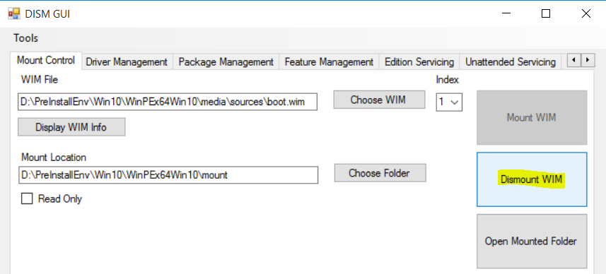 Animus Prime: Add GImagex to Your WinPE Environment