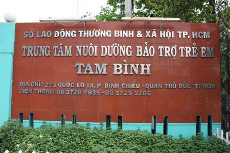 Trung Tâm Nuôi Dưỡng Bảo Trợ Trẻ Em Tam Bình