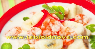 BAYU WISONO: RESEP UTA KELO / SAYUR PISANG KEPOK MUDA + DAUN KELOR