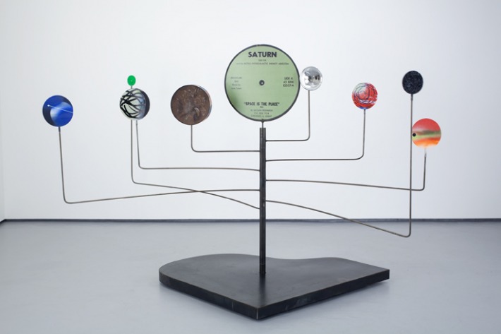 Art Splash: Radcliffe Bailey - Outer Spaceways - Jack Shainman Gallery ...