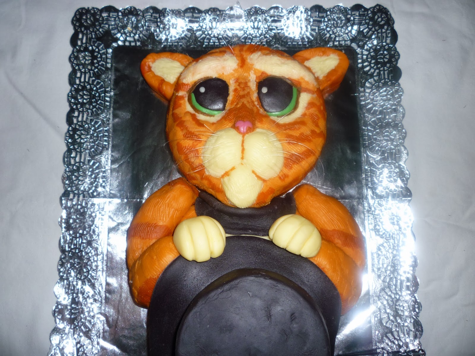 PiliCakes: Tarta Gato Con Botas