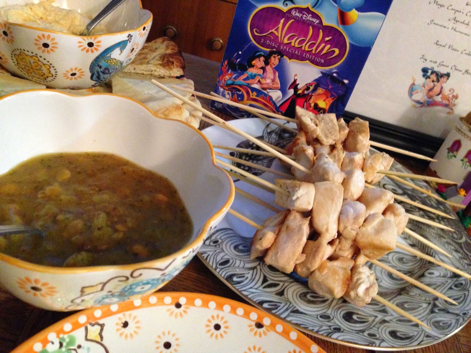 Reel Fancy Dinners: Aladdin Dinner