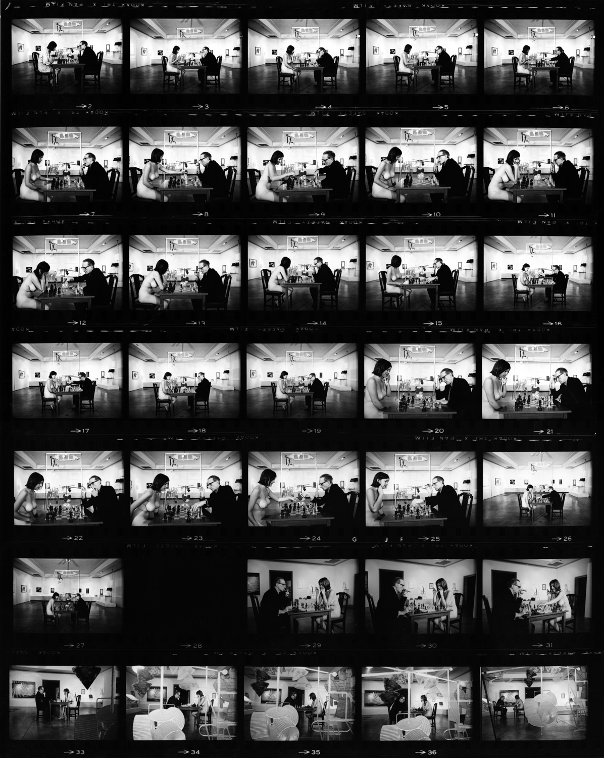 deep space daguerreotype: Julian Wasser - Marcel Duchamp & Eve Babitz ...