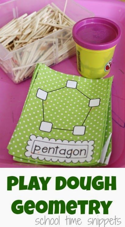Kindergarten and Mooneyisms: Playdough Shapes: Fun Way to Teach ...