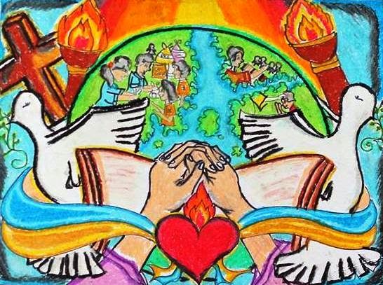 Tolentine Herald: Catholic Faith Festival 2014: POSTER MAKING CONTEST