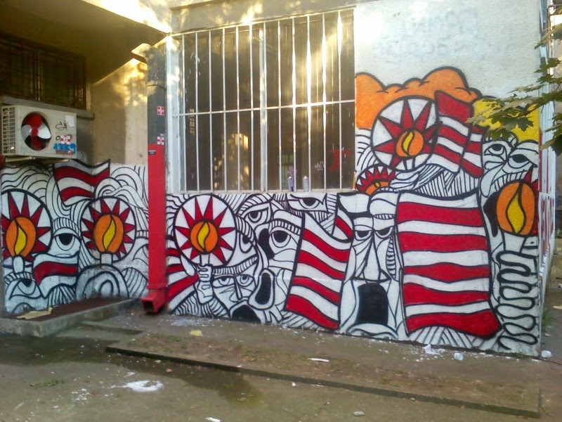 Delije graffiti - Ultras Avanti - The Way of Life