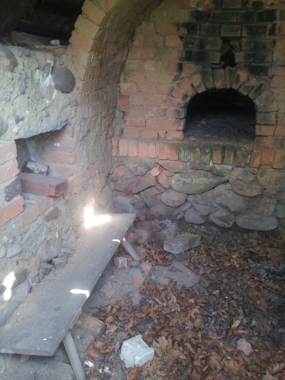 Jednym śladem .........: Stary piec chlebowy w Rytwinach