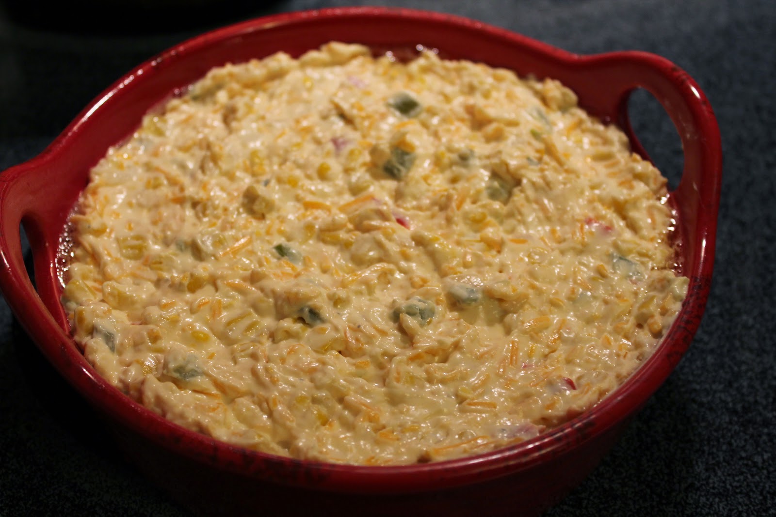 Sweet Tea and Cornbread: Cheesy Southwestern Corn Dip!
