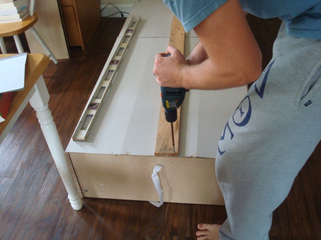 Betsy & Orion: How To Reinforce Your Crappy Bookcase