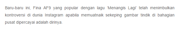 MASYA ALLAH...!!! Masih Ingat Lagi FINA AF9...??? Penampilan Terbaru ...