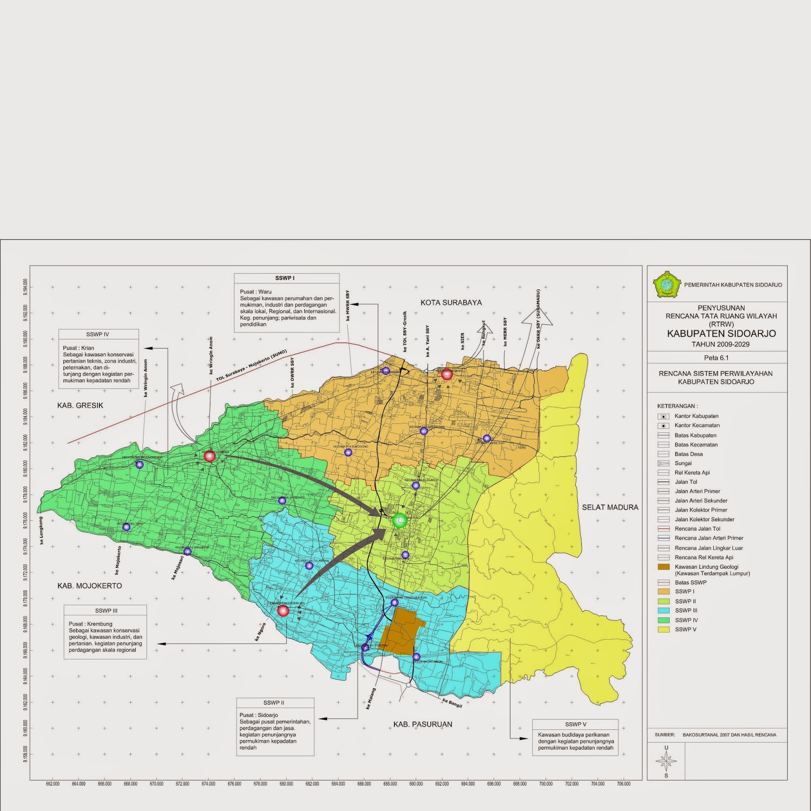 Kawasan Peruntukan Industri di Sidoarjo: Peta Sidoarjo