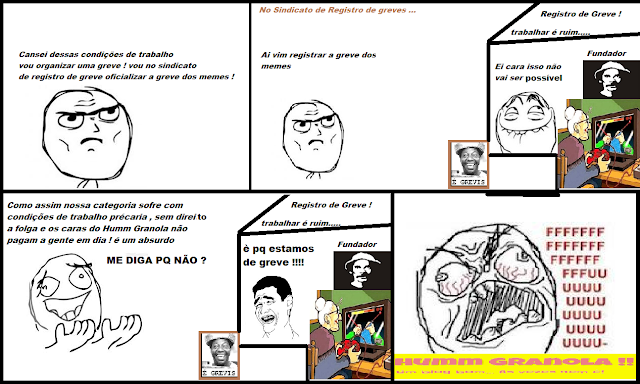 Humm Granola !!: A greve dos memes