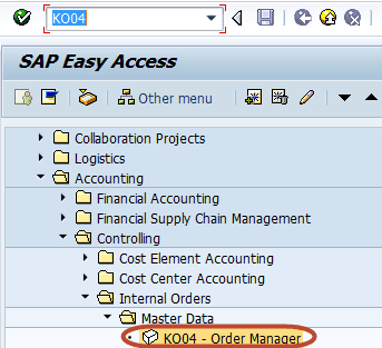 SAP FICO Central: All About Internal Order in SAP