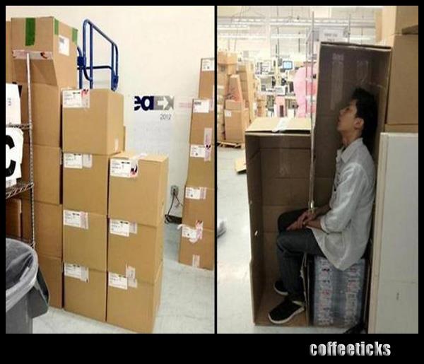 Sleeping in Boxes - Introspective World