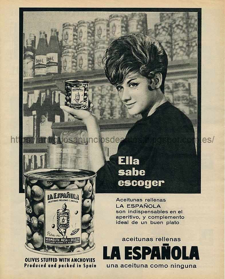 Antiguos anuncios de antes: La Española (4 anuncios)