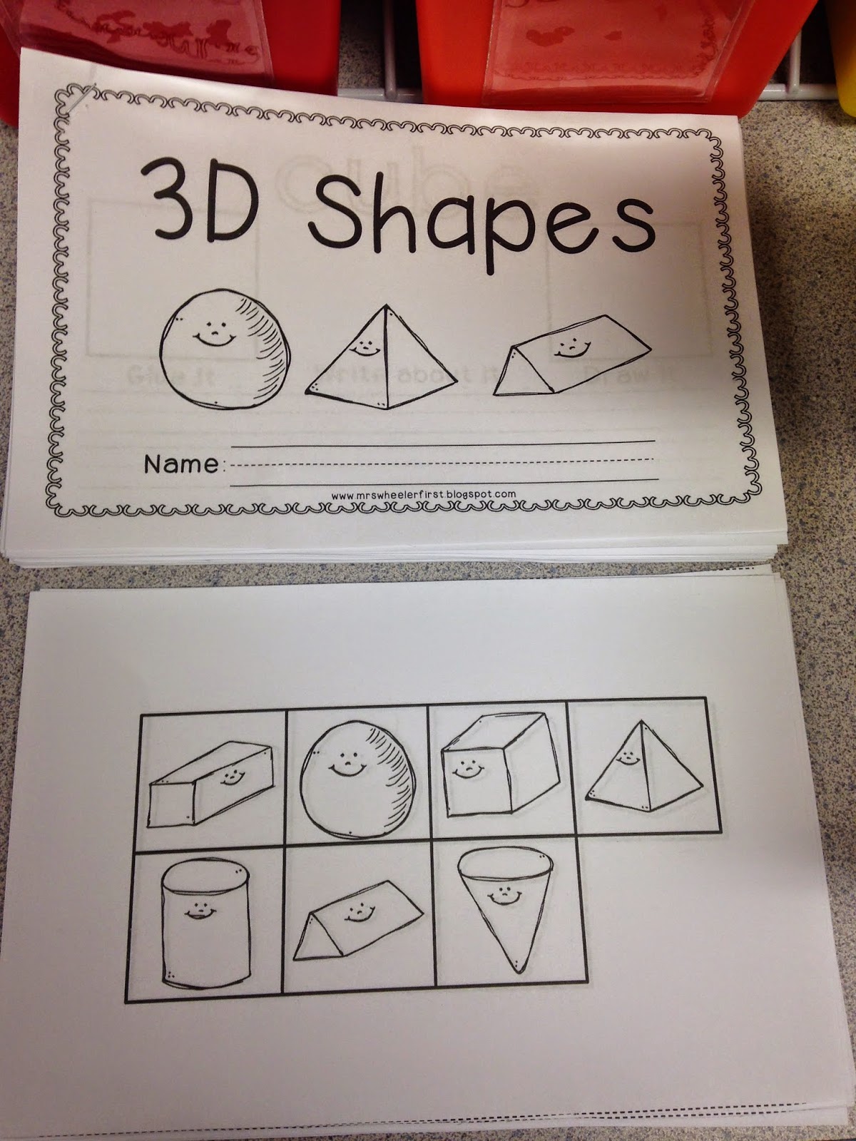 Mrs. Wheeler's First Grade Tidbits: Geometry