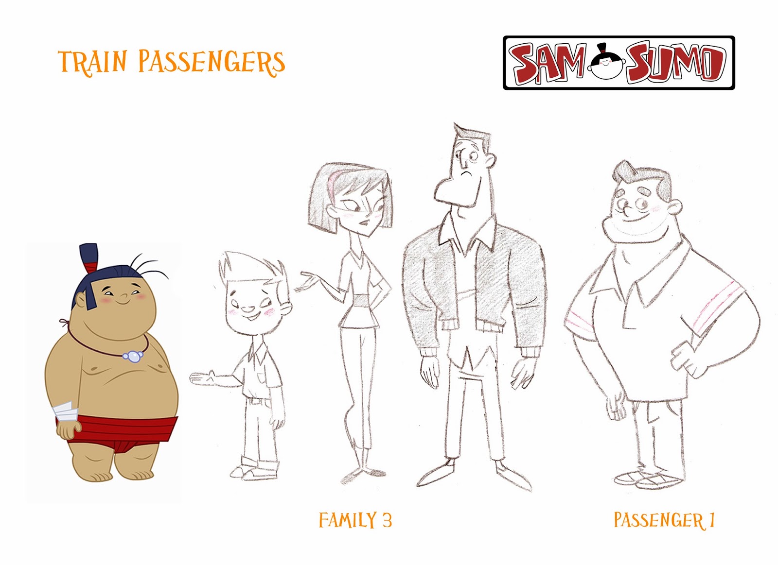 Dave MacDougall: SAM SUMO INCIDENTALS (CHARACTERS)