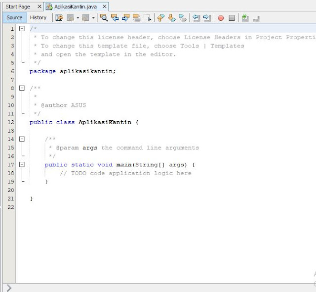 Bayu Hari Septiawan Blog's: Membuat Aplikasi Kantin Sederhana ...