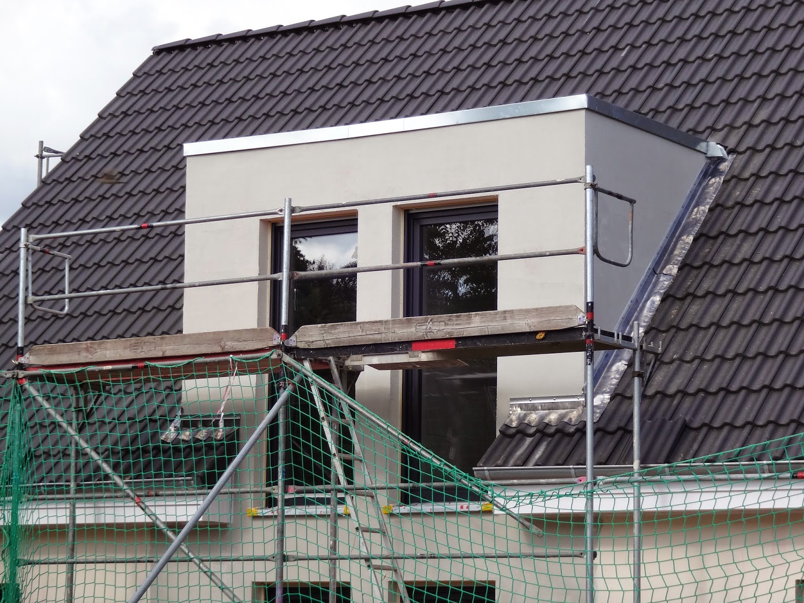 Wir bauen ein Flair134 mit Claassen Haus / Town&Country: Flachdachgaube ...