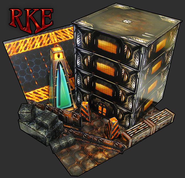 Tabletop Fix: Red Knight Entertainment - 15mm/20mm Paper Terrain