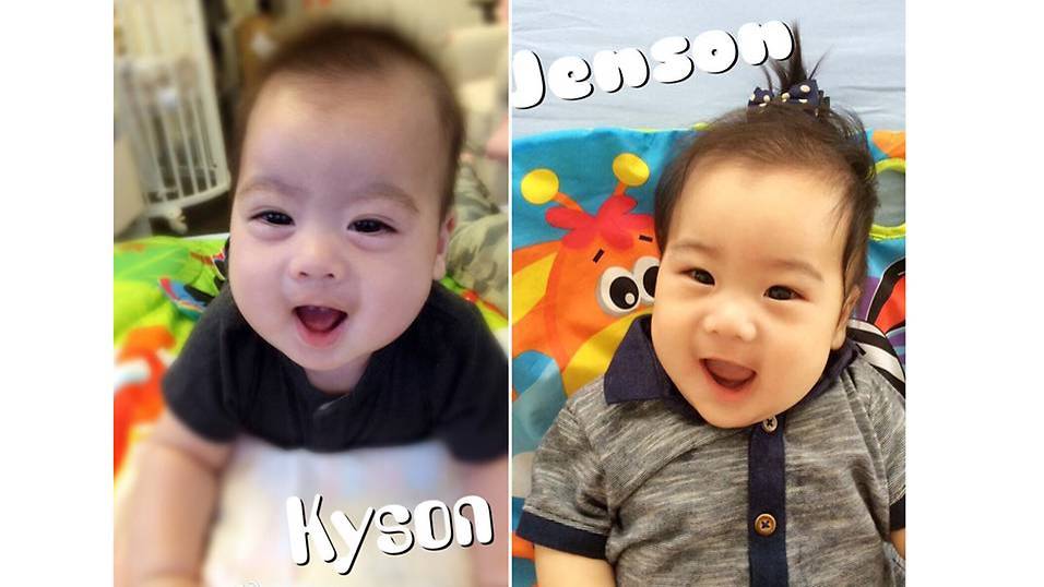 English Pop Station: Jimmy Lin Reveals the Faces of His 5-month-old ...
