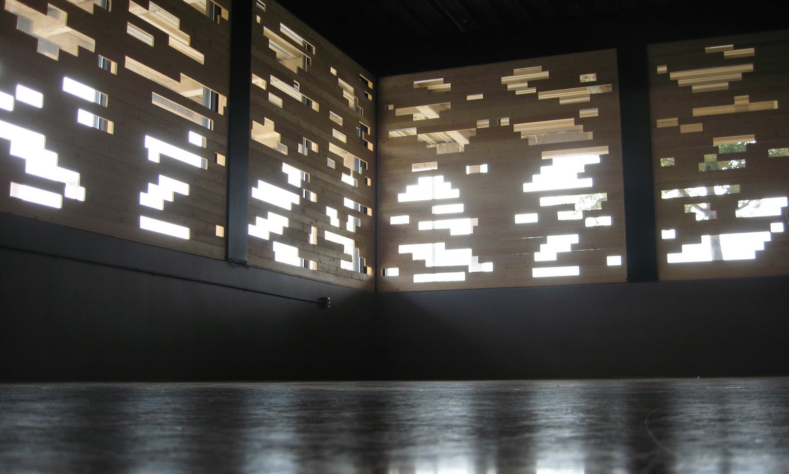 rachael currie: Wood, Natural Light, and a Sweet Window Installation.