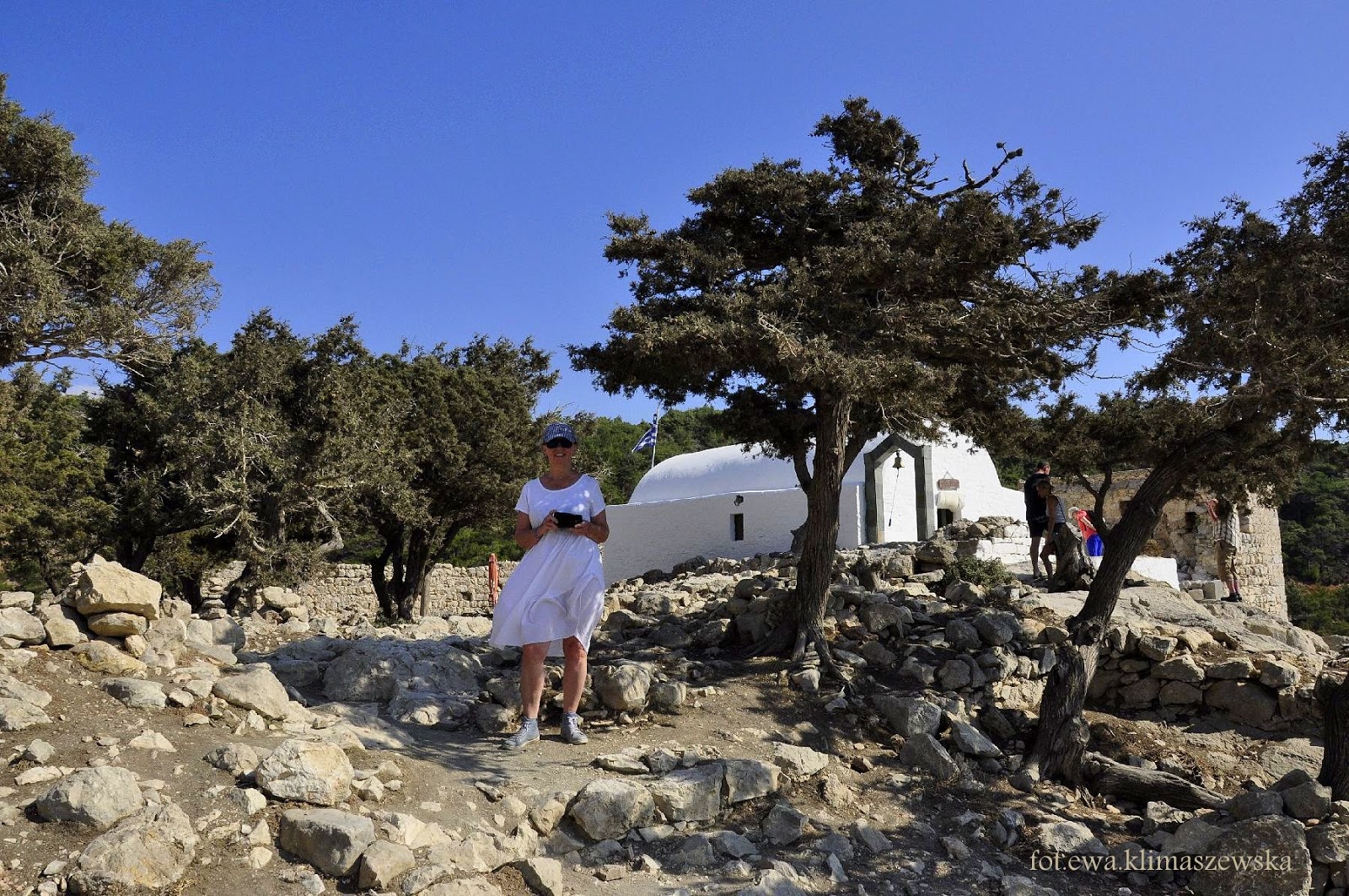 Naprzeciw SZCZĘŚCIU: Rodos - ruiny zamku Monolithos