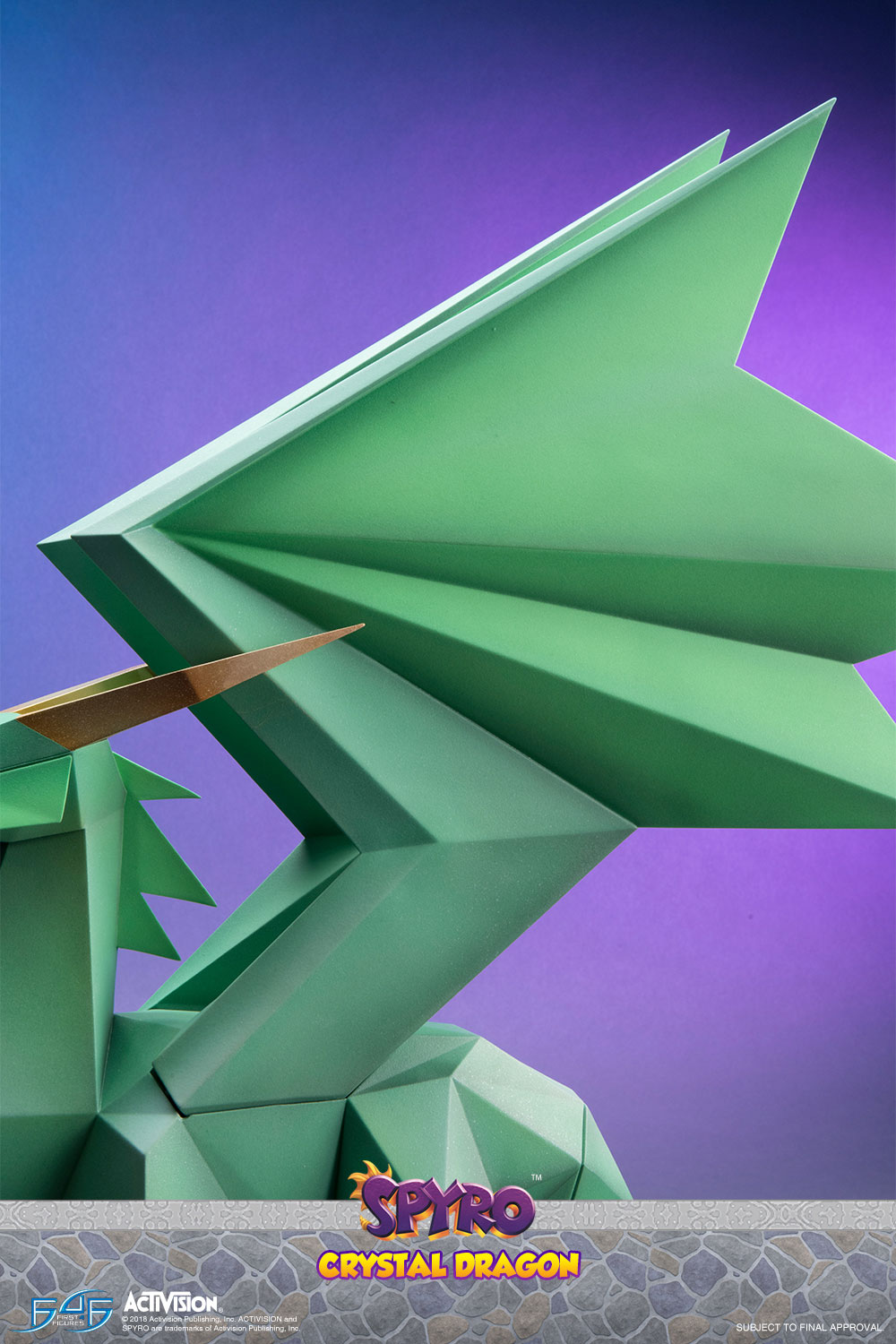 Spyro the Dragon - Crystal Dragon Statue (First 4 Figures)