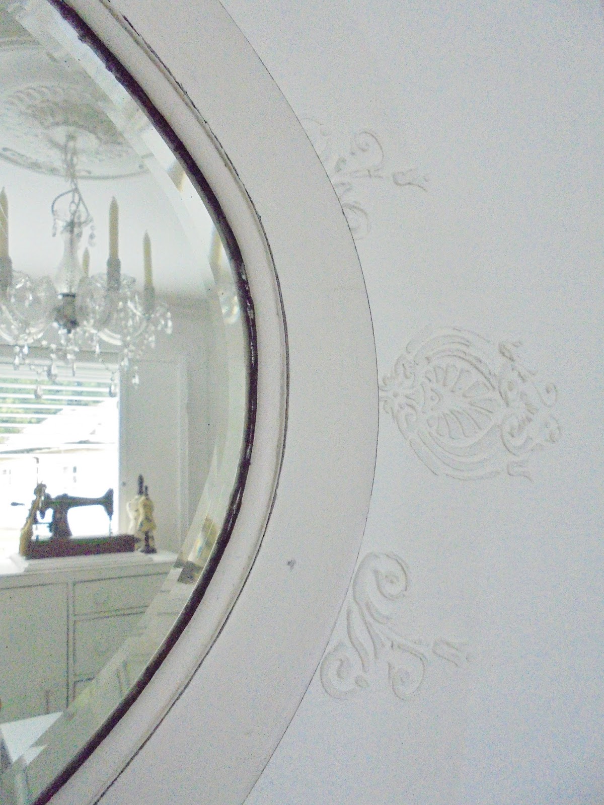 JiggleMaWiggle: Art Nouveau Mirror and Stencils...