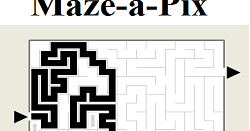 Online Maze-a-Pix Puzzle