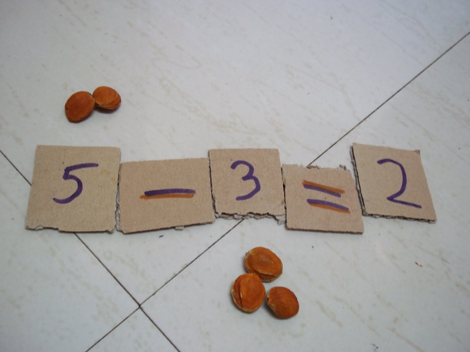 Homemade Arithmetic Manipulatives for Homeschooling | Penniless Parenting